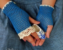 Unique summer gloves related items | Etsy