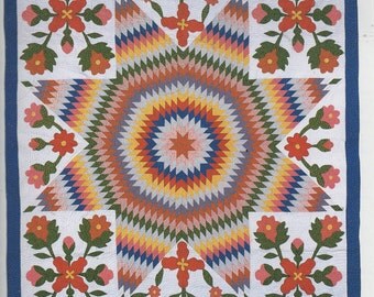 Michigan state quilt | Etsy