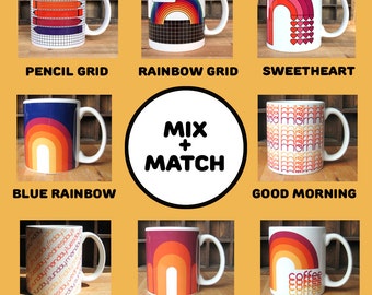 Vintage coffee mugs | Etsy