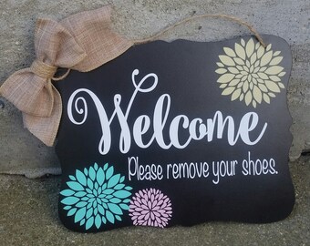 No shoes sign | Etsy