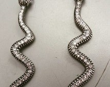 Unique snake earrings related items | Etsy