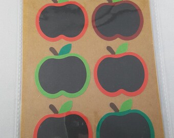 Apple chalkboard | Etsy