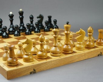 Unique chess set related items | Etsy