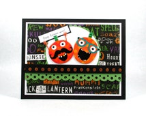 Unique funny halloween card related items | Etsy