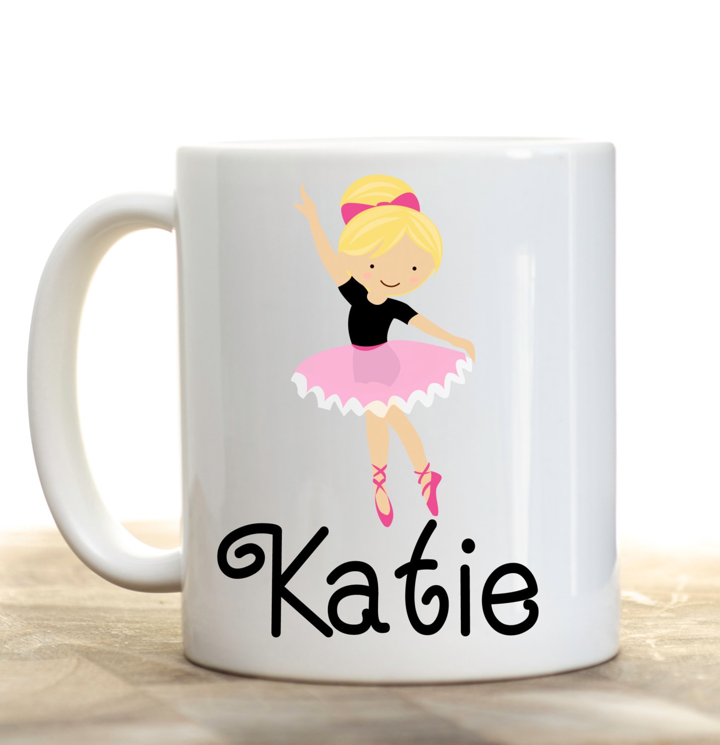 Dance Mug Ballet Dancer Personalized Cup Hot Chocolate