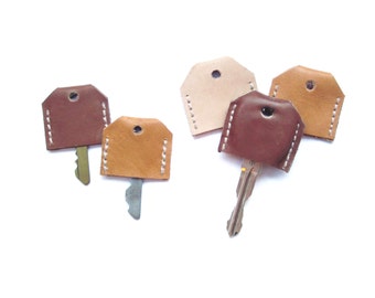 Leather key fob | Etsy