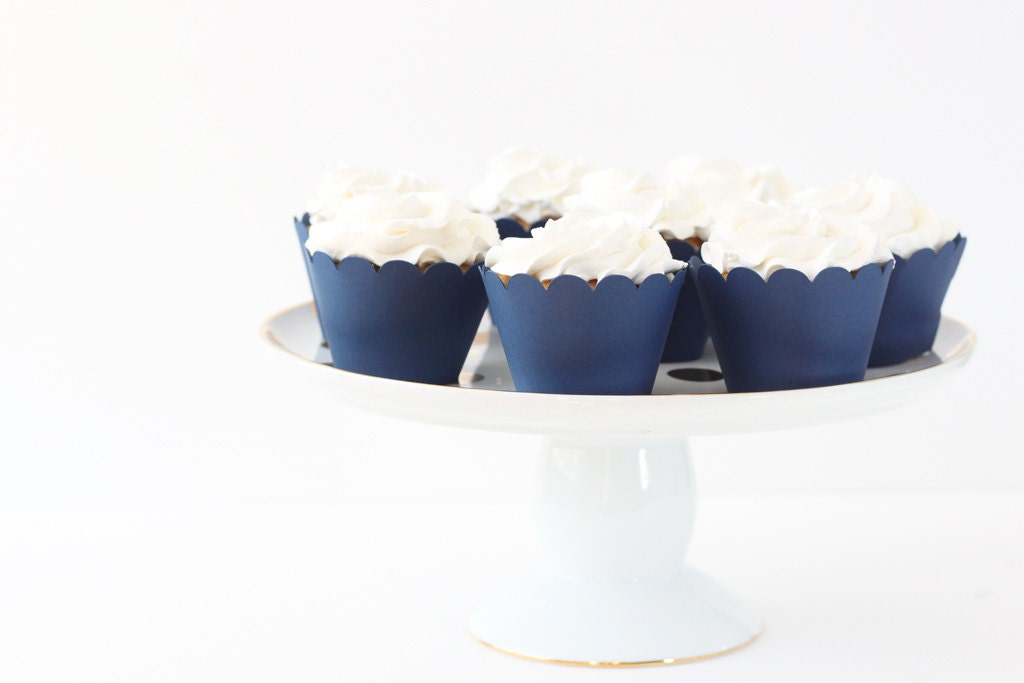 Navy Blue Cupcake Wrappers Navy Blue Party Supplies Cupcake navy-blue-cupcake-wrappers-navy-blue-party-supplies-cupcake