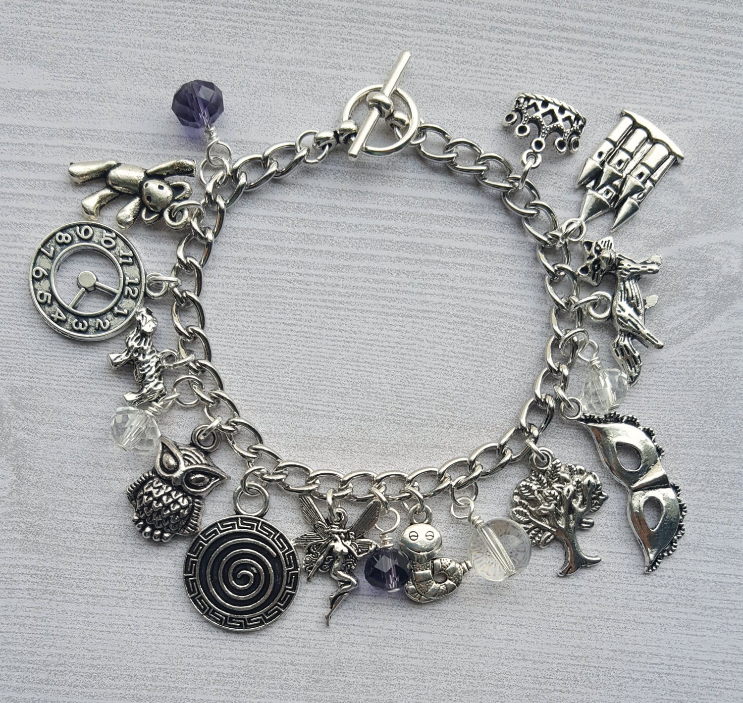 Labyrinth Charm Bracelet