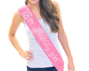 18th birthday sash | Etsy