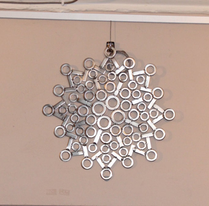 Stainless steel metal wall art sculpture / placemat