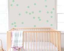 Popular items for polka dot wall art on Etsy