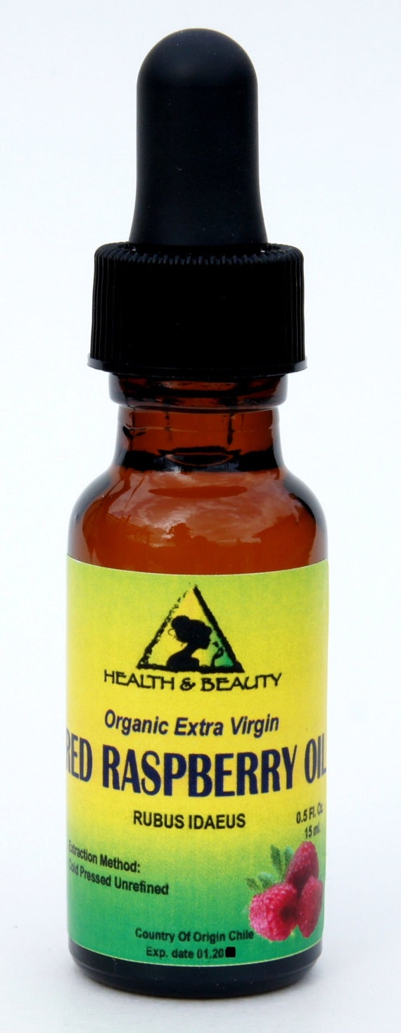 0.5 oz RED RASPBERRY Seed Oil UNREFINED Organic by HBOilsCenter