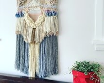 Unique large woven wall hanging related items | Etsy