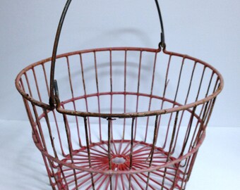 Hanging wire basket | Etsy