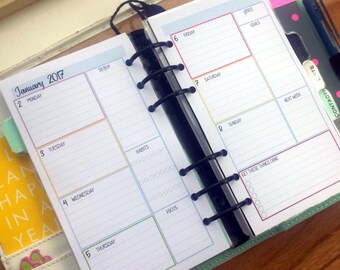 Planner refill | Etsy