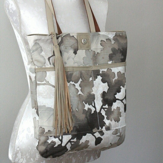 Unique handmade bags made of repurposed leather. by byBessert