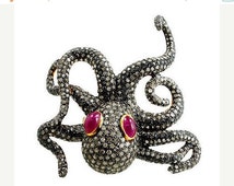 Popular items for octopus ring on Etsy