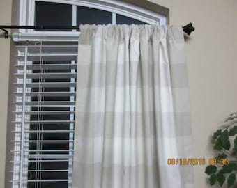 Check curtains | Etsy