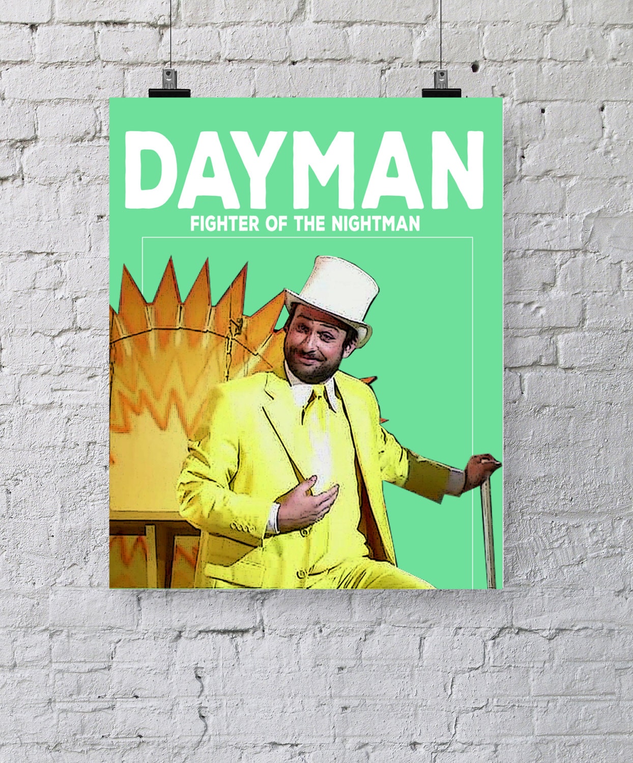 Dayman Fighter of the Nightman Wall Art