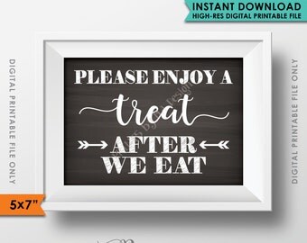 Please enjoy a treat | Etsy