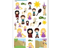 Popular items for tangled stickers on Etsy