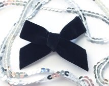 Unique velvet bow related items | Etsy