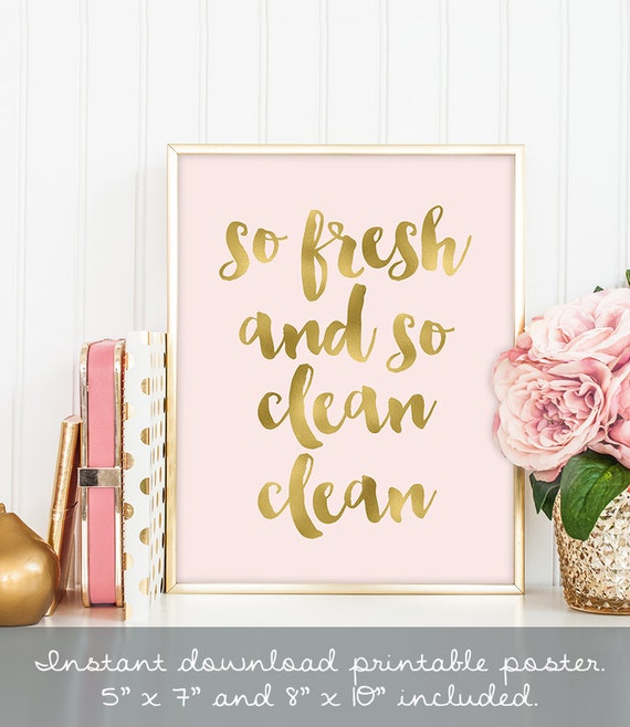 So Fresh And So Clean Clean Printable - Printable Word Searches