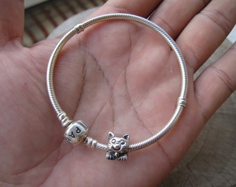 Pandora cat charm | Etsy