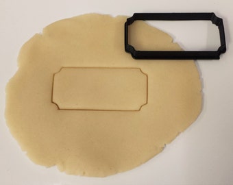 Plaque cookie cutter | Etsy