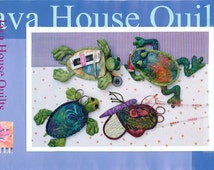 Unique frog quilt pattern related items | Etsy