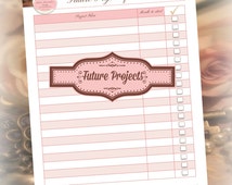 Popular items for project management on Etsy