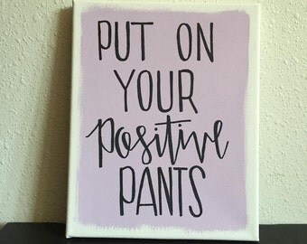 Positive pants | Etsy