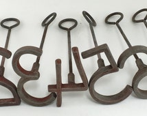 Unique branding iron related items | Etsy