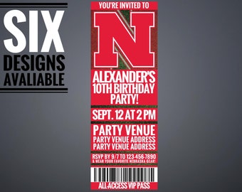 Nebraska football | Etsy