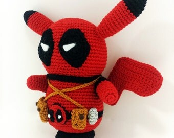 Deadpool plush | Etsy