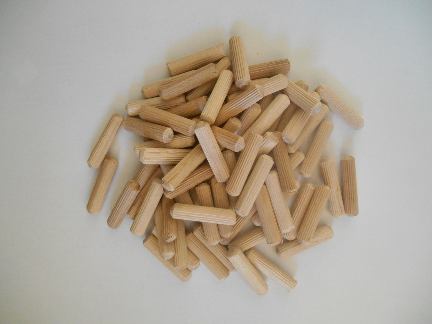 Round wooden sticks for creativity of finishing of a decor