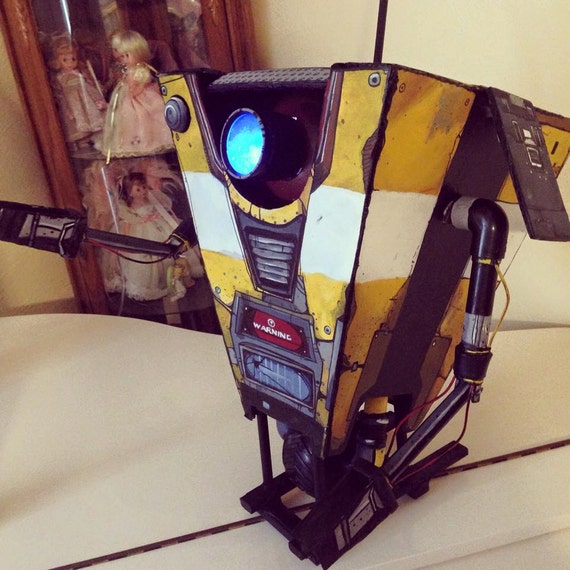 Items similar to Borderlands Claptrap cosplay prop on Etsy