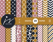 Popular items for safari digital paper on Etsy