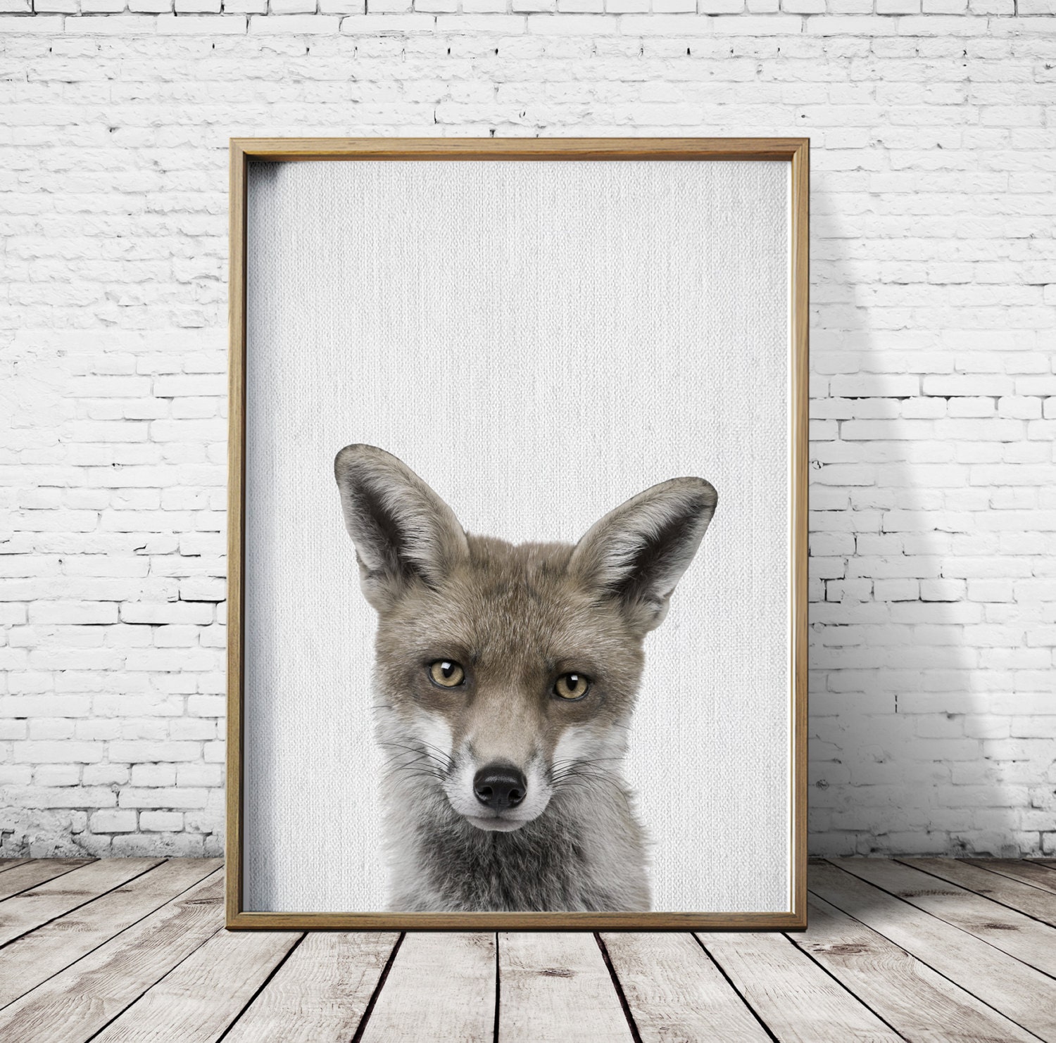 Digital Prints Fox Print Wall Art Prints Fox Art by CosmicPrint