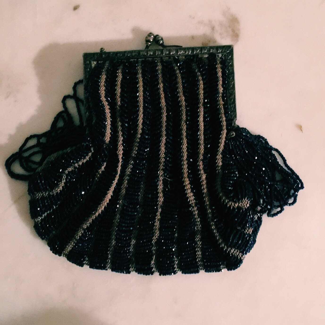 Dazzling 1920s Flapper Style Pouch Clutch Evening Purse – Haute Juice