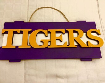 Lsu sign | Etsy