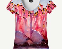 Popular items for flamingo shirt on Etsy
