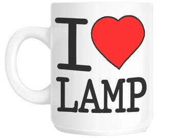 I love lamp | Etsy