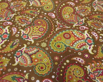 Paisley fabric | Etsy
