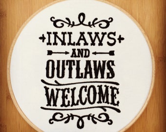 Outlaw sign | Etsy