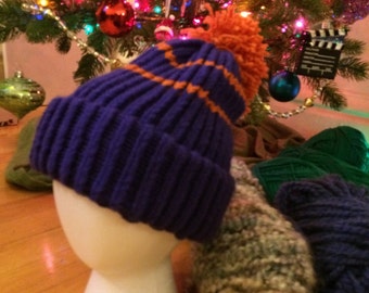 Puff ball hat | Etsy