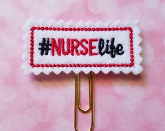 Nurse bookmark | Etsy