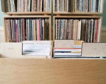 Record dividers | Etsy