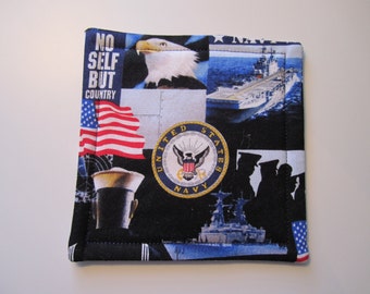 Us navy fabric | Etsy