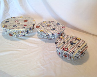 Unique reusable bowl covers related items | Etsy